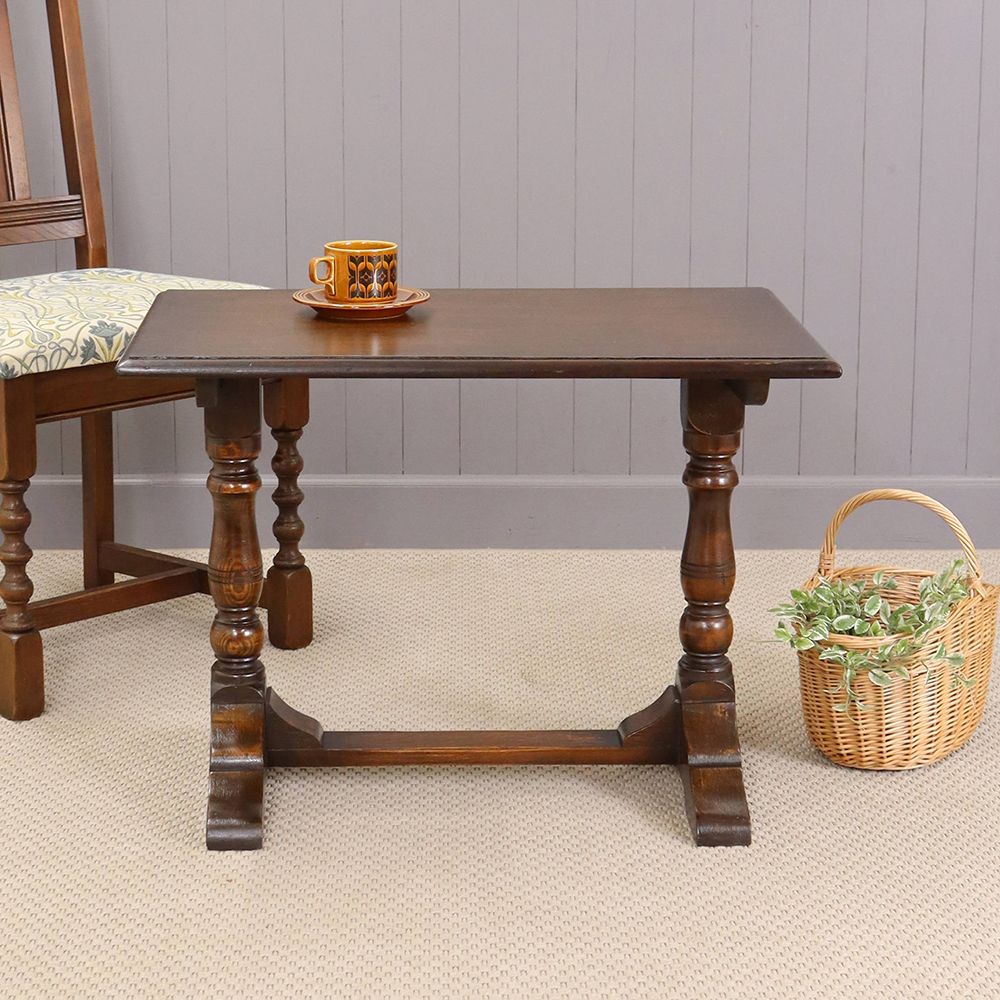 挽物細工で足下までオシャレに♪ コーヒーテーブル HV1-SO1-198 – アンティーク家具と雑貨の店 ビクトリアンクラフト