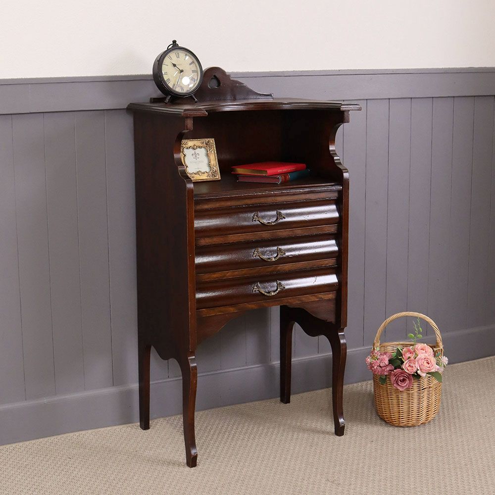 引出に仕掛けあり！ ファイルキャビネット HV1-SO2-009 – アンティーク家具と雑貨の店 ビクトリアンクラフト