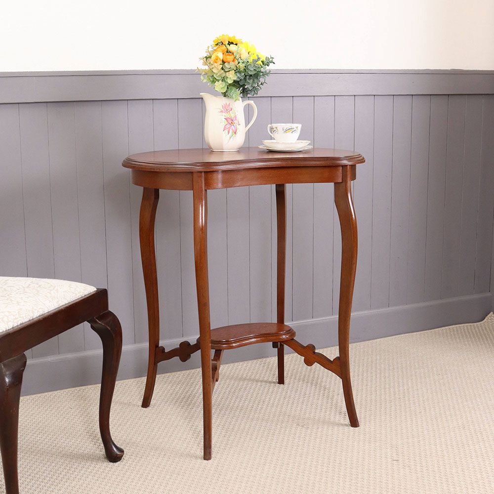 オシャレなビーンズ型♪ オケージョナルテーブル HV1-SO2-022 – アンティーク家具と雑貨の店 ビクトリアンクラフト