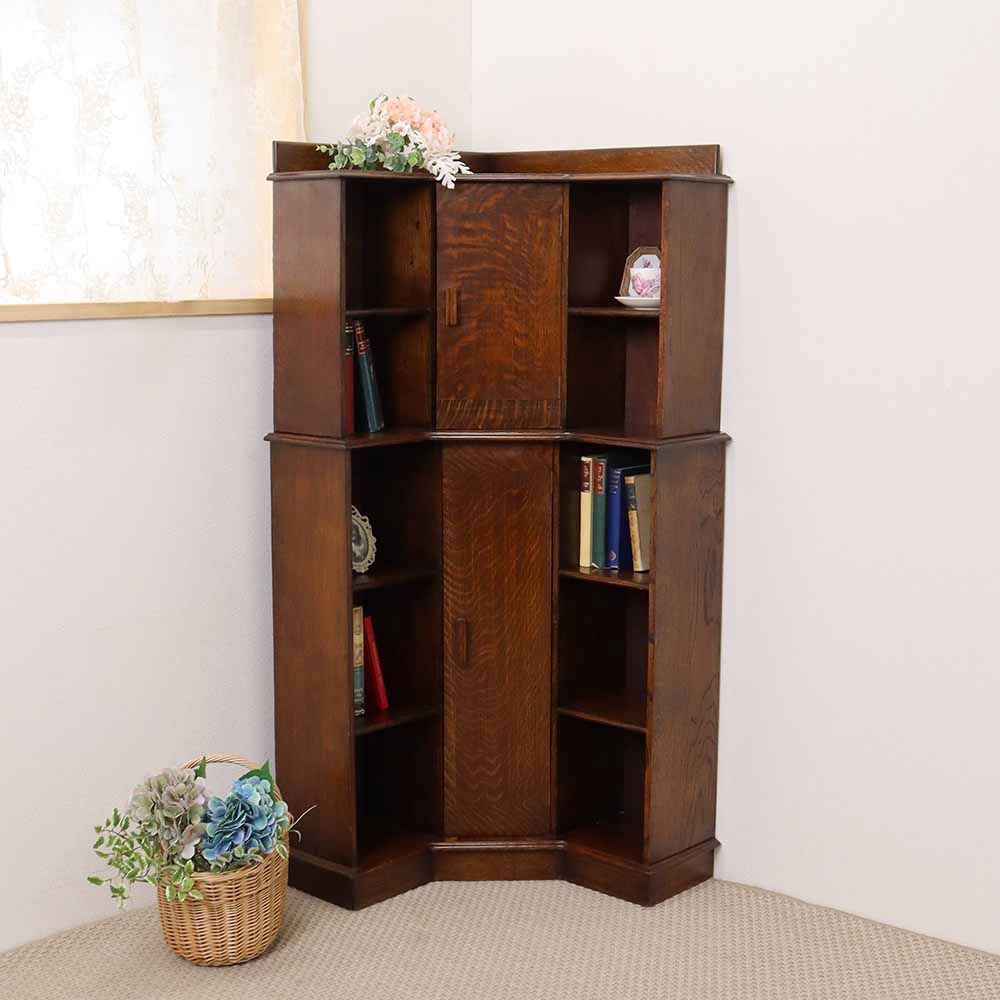 素敵に整う暮らし♪ コーナーキャビネット HV1-SO2-166 – アンティーク家具と雑貨の店 ビクトリアンクラフト