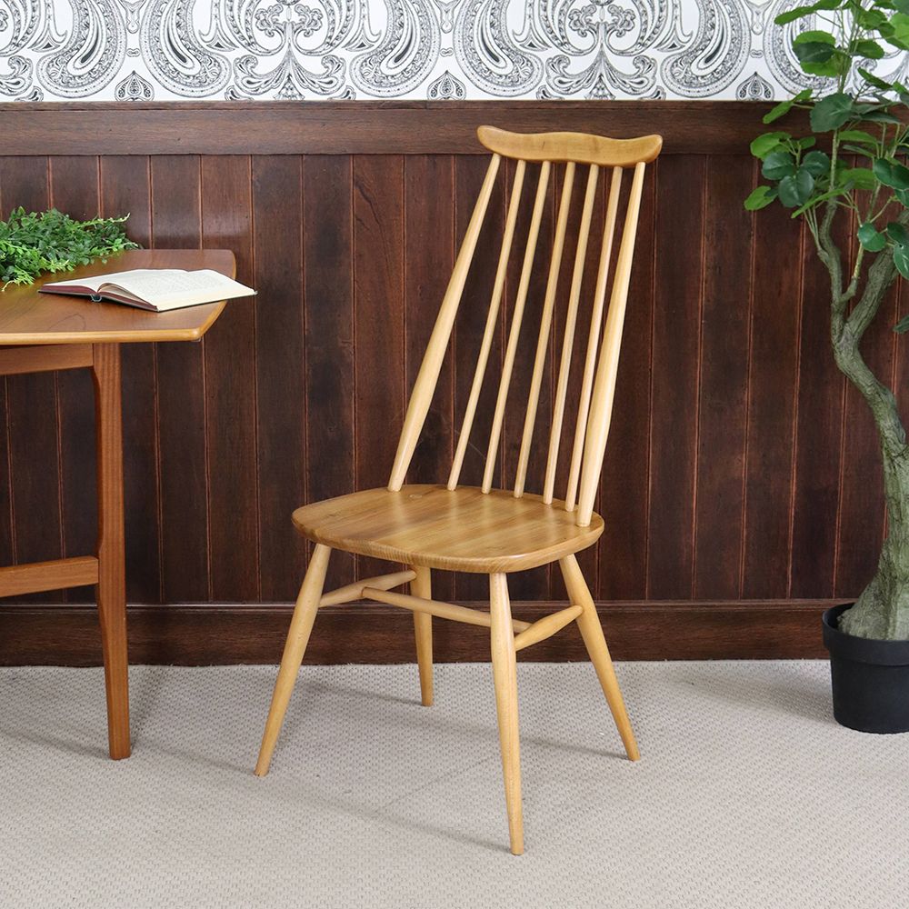 心地良く美しい椅子♪ ゴールドスミスチェア【ERCOL/No.369】 VC106-055 – アンティーク家具と雑貨の店 ビクトリアンクラフト