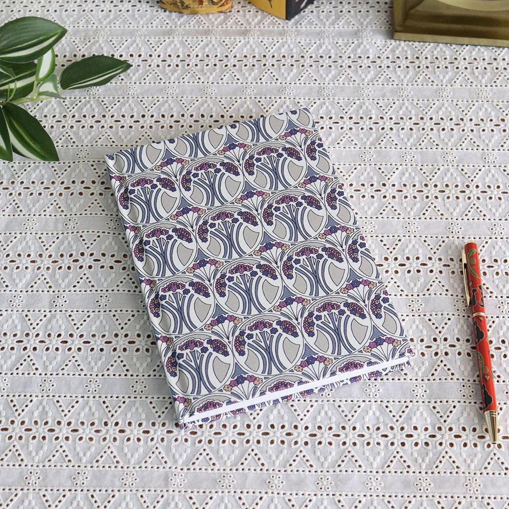 リバティの花柄です♪ メモ帳 マウベリーナ/GY DI1-205393 – アンティーク家具と雑貨の店 ビクトリアンクラフト